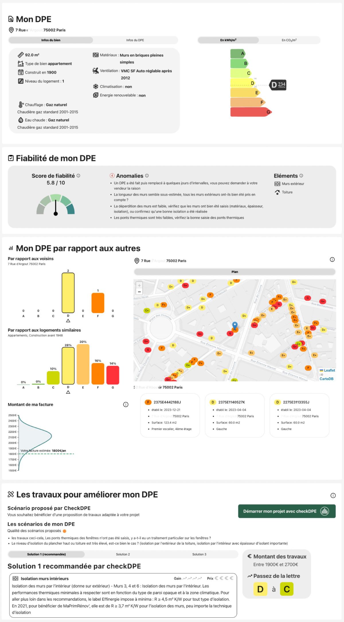 checkDPE - 1er Outil d'Analyse de Fiabilité du DPE
